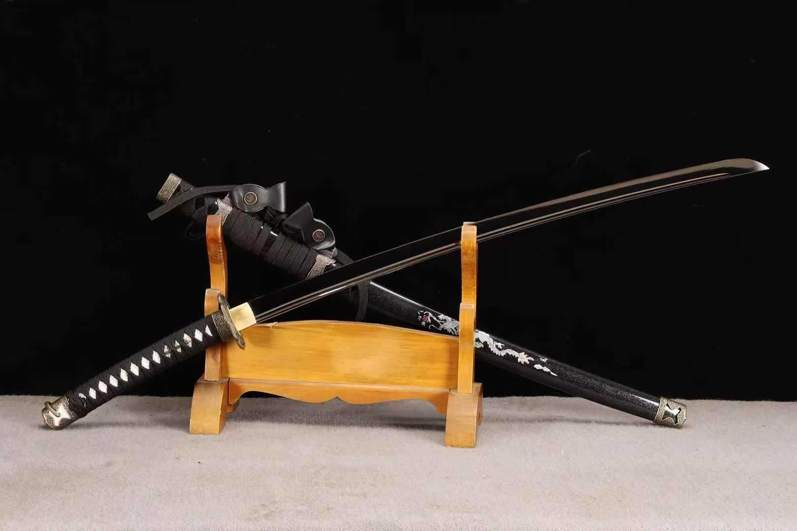 Thái Đao Nhật Bản Đức Xuyên Vân Long – Phiên bản 26 inch, thép 5160 ...